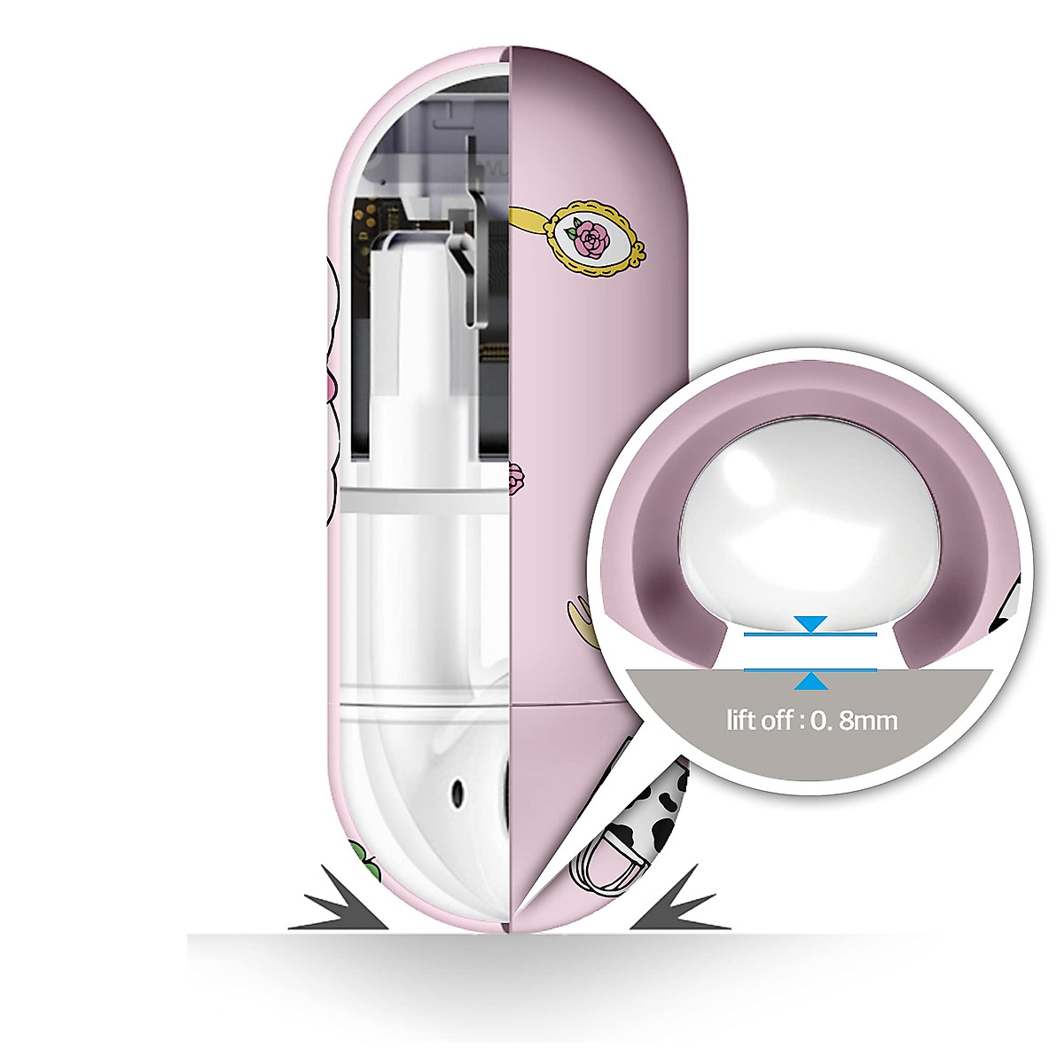 Esther Bunny Compatible with AirPods Pro Case Key Holder Hard PC Shell Strap Hole Cover - Esther Bunny Item