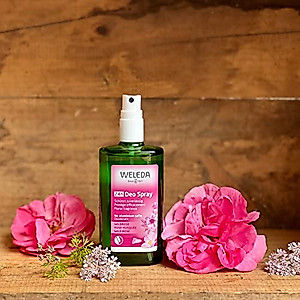 Weleda Wild Rose 24h Deodorant Spray, 3.4 Ounce