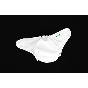 Cheeky Cloth One Size Reusable Swim Diaper (White)