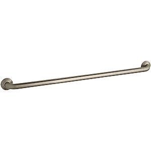 KOHLER K-10544-BV Traditional 36-Inch Grab Bar, Vibrant Brushed Bronze