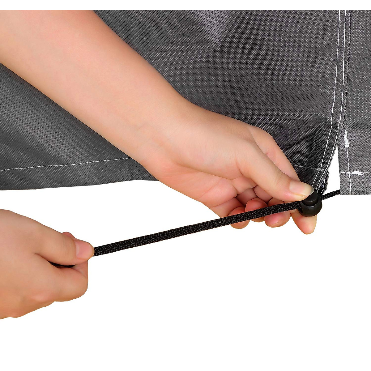 Yesland Square Air Conditioner Cover - 34 x 34 x 30 Inches - Durable AC Cover Water Resistant Fabric Windproof Design for Outside Units