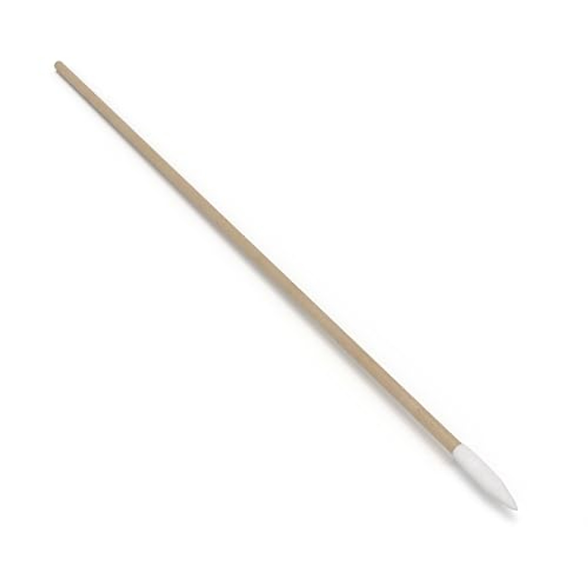 MG Chemicals 8112A Single Headed Tapered Cotton Swab Bonded on a 6" Birch Shaft, Bag of 100 Swab (Pack of 100)