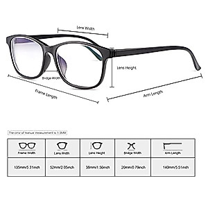 Photochromic Transition Nearsighted Distance Glasses For Men and Women Retro Myopia Glasses TR90 Lightweight Negative Power Shortsighted Eyeglasses Black Full Frame Eyewear Anit UV & Glare Sunglasses