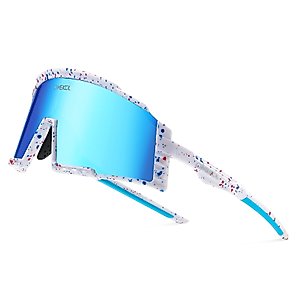 OMEKOL Sports Baseball Sunglasses Men Women Running Cycling Glasses Mountain Bike Goggles MTB Riding Bicycle Eyewear Outdoor(F10)