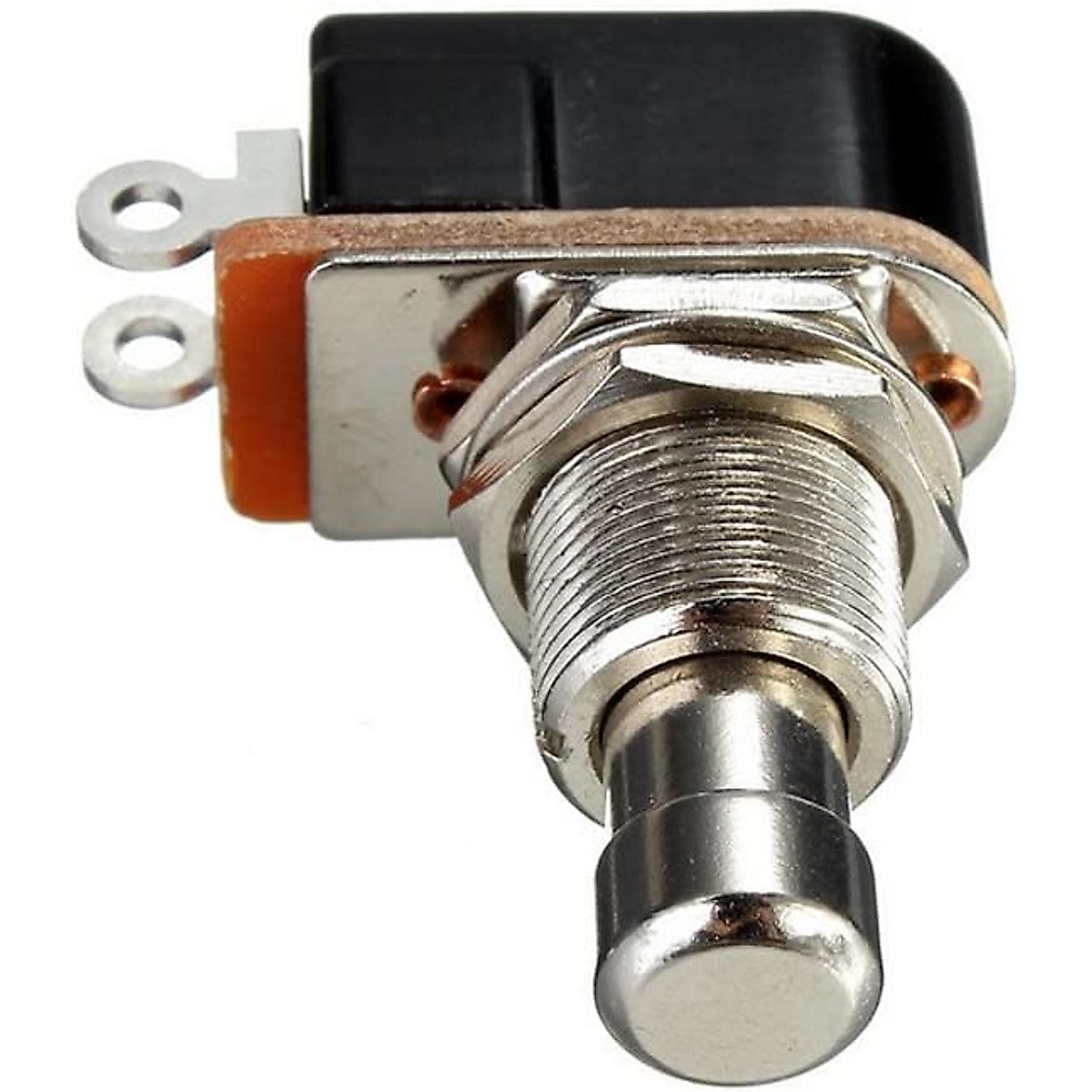 Gebildet 2pcs Momentary Soft Touch Foot Switch Normally Open SPST 2 PIN Stomp Box Push Button Footswitch for Guitar Effect Pedal