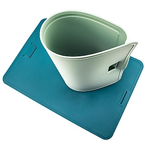 Lagomian TPU Cutting Board (2 Piece Set) Scratch Resistant Juice Grooves, BPA Free Kitchen Cutting Mat, Dishwasher Safe, Flexible Cutting Boards for Kitchen, Thin Chopping Mats, Made in Korea