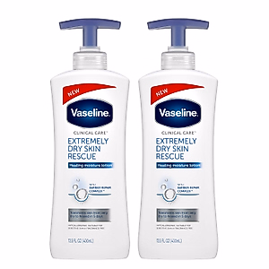NEW Extremely Dry Skin Rescue Body Lotion Healing Moisture Lotion 13.5 FL OZ (400ml) - 2-PACK