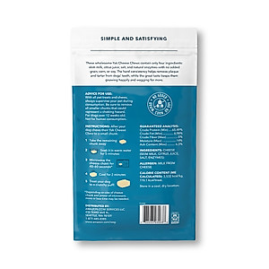 Amazon Brand - Wag Yak Cheese Dog Chews, for Small Size Dogs, 15 lbs and Smaller, 3 Count, 3.3 oz