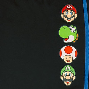 Nintendo Super Mario Video Game 2-Piece Set, Boys Long Sleeve T-Shirt & Jogger Pants 2-Pack Bundle Set for Kids and Toddlers (Size 5/6, Grey)