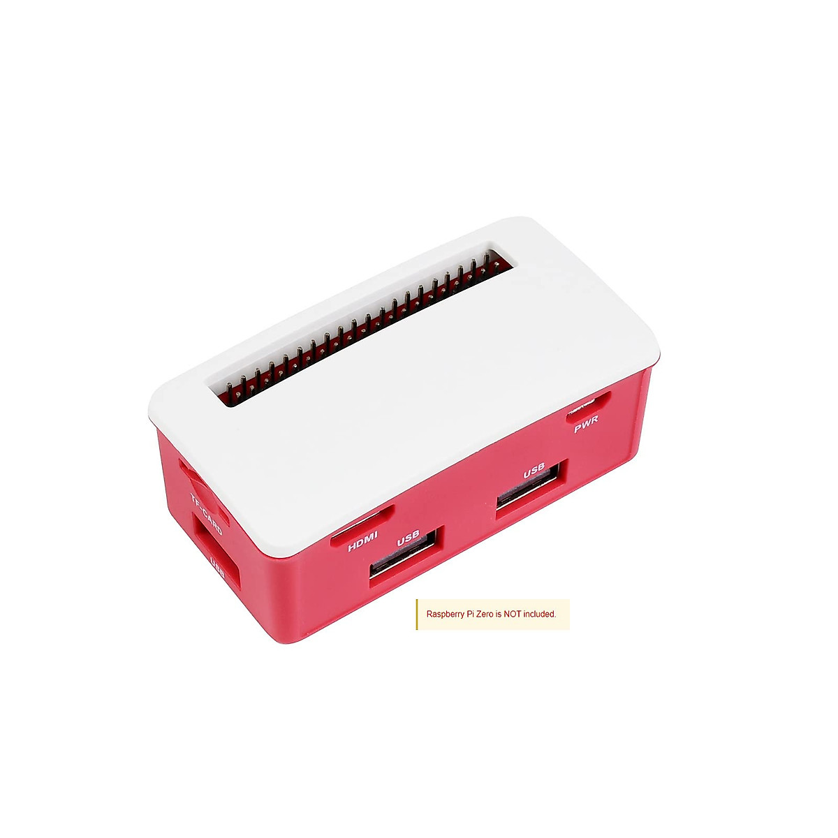 Waveshare USB HUB Box for Raspberry Pi Zero Series 4X USB 2.0 Ports Suitable for Raspberry Pi Zero Series