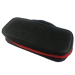 ZYHKJYL Carrying Case for Nintendo Switch/Switch OLED，Soft Compact Carrying Case Pouch, for Nintendo Switch/OLED Console & Accessories, Lightweight Great for Travel (Black)