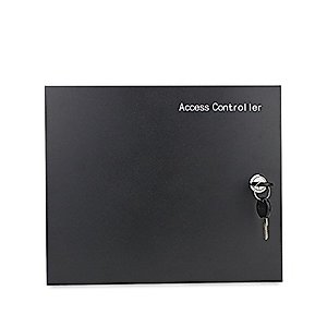 MENGQI-CONTROL TCP/IP 4 Door Entry Access Control Panel Kit Electric Strike Fail Secure NO Mode Lock Enroll RFID USB Reader 110-240V Power Supply Box RFID Reader Phone APP remotely Open Door