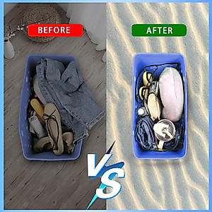 GYSYELL Clear Beach Bogg Bag Organizer and Silicone Cell Phone Holder Compatible with Bogg Bag X Large Size,Bogg Bag Accessories with Hooks,Organizing Your Bogg Bag and Divide Space(Black)