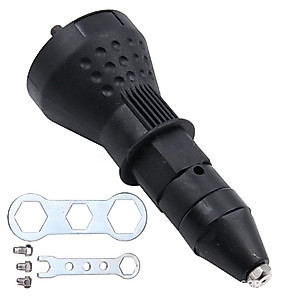 Cordless Rivet Gun Drill Adapter Electric Drill Tool Kit Electric Rivet Nut Riveter Adaptor Insert Nut Hand Power Tool Accessories