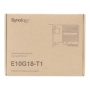 Synology 10Gb Ethernet Adapter 1 RJ45 Port (E10G18-T1)