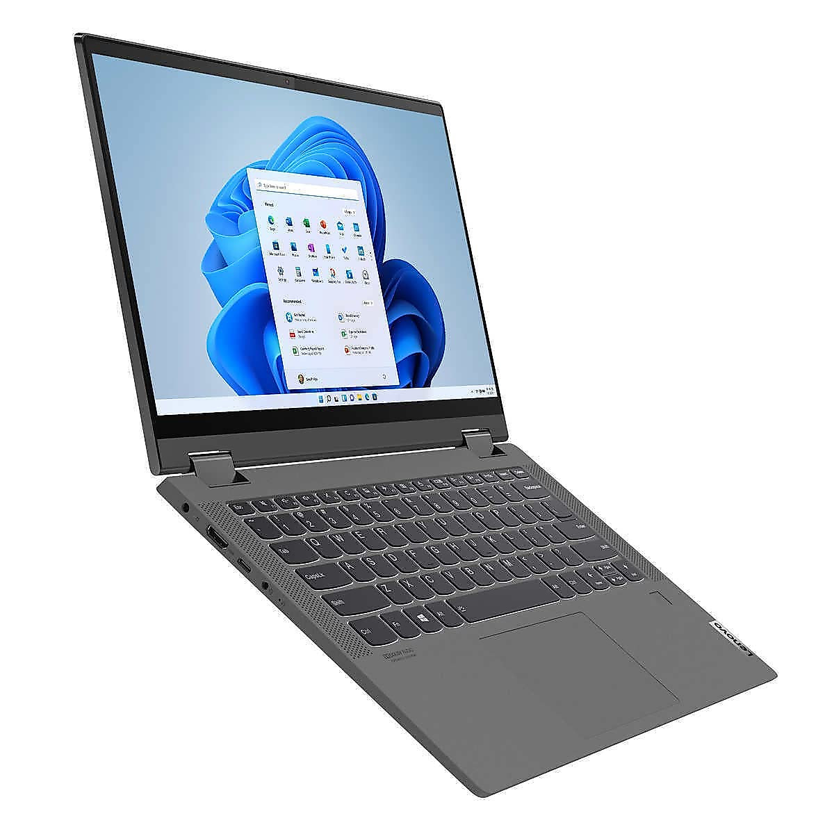 Lenovo Flex 5i Convertible 2-in-1 Laptop in Graphite Grey 14 FHD Touchscreen Intel Core i3-1115G4 up to 4.1Ghz 8GB DDR4 RAM 256GB SSD Windows 11 (Renewed)