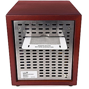 Ivation Ozone Generator Air Purifier, Ionizer & Deodorizer -Purifies Up to 3,500 Sq/Ft -Great for Dust, Pollen, Pets, Smoke & More Cherry
