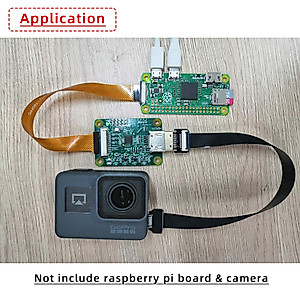 Geekworm Hdmi-in Module for Raspberry Pi, Hdmi to CSI-2 C779, Hdmi inpute TC358743 Supports up to 1080p25fps Compatible with Raspberry Pi 5/4B/3B+/3B/Pi Zero/W/2W