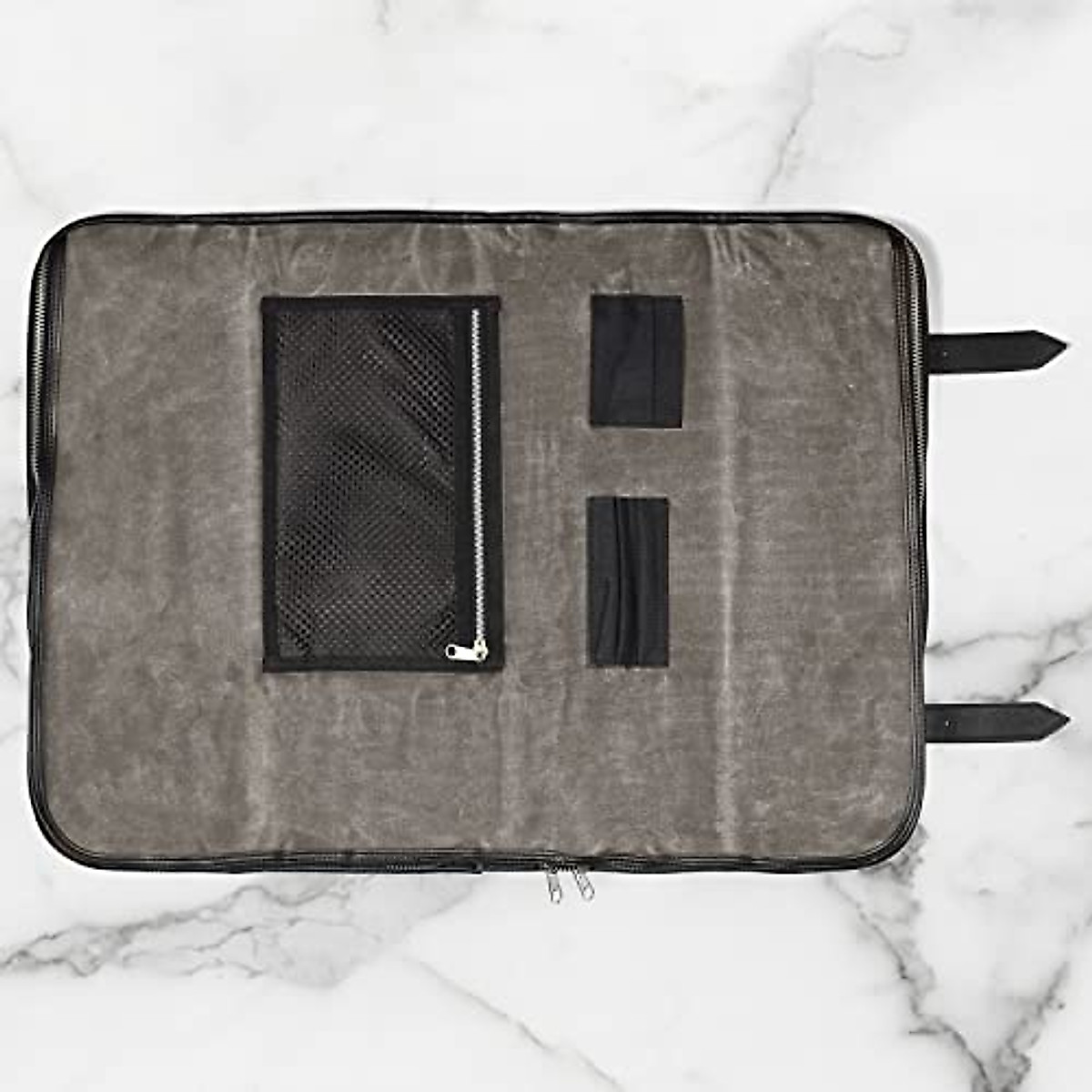 Enso 12-pocket Oil Waxed Canvas Knife Bag