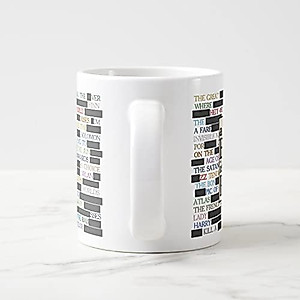 Banned Books Coffee Mug A Book Worth Banning Is A Book Worth Reading Tea Cups I'm With Banned Mugs Librarian Gifts For Teacher Book Lover Bookworm 11-15oz Eagle HBD