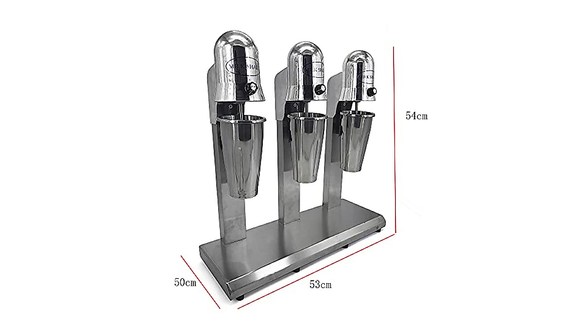 SNKOURIN 3-Head Milkshake Maker for Delicious Beverages