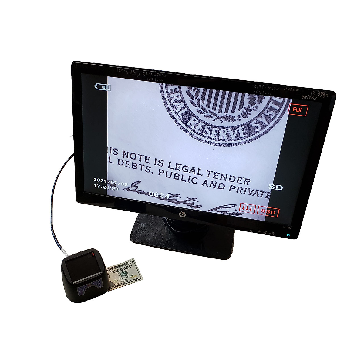 HS3B Forensic Image Analyzer 60X with IR(850nm 940nm) UVA(365nm) UVC(254nm) WhiteBlue(470nm), Laser(ATK),Forensic Science Equipment,Forensic Tools,Fingerprint Analyze