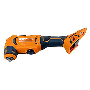 Ridgid 18V Cordless Oscillating Multi-Tool (Tool Only) 20,000 Oscillations Per Minute, Orange