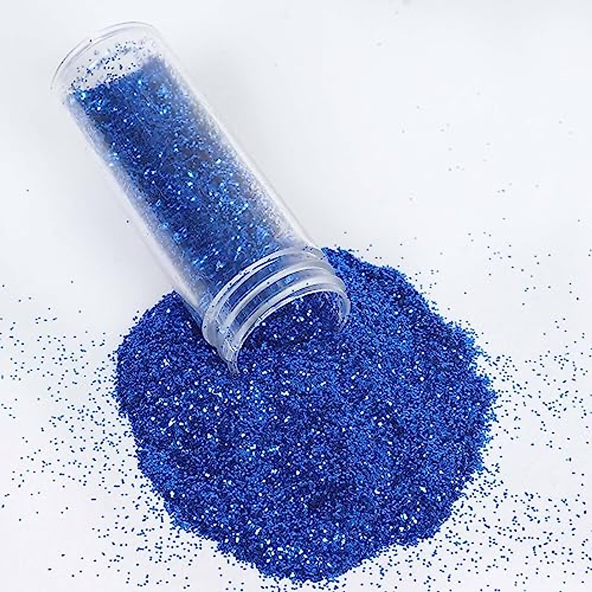 Weddings Parties and Gift Blue Sparkly Glitter Crafts DIY Party Wedding Decorations Projects Sale vngift11410