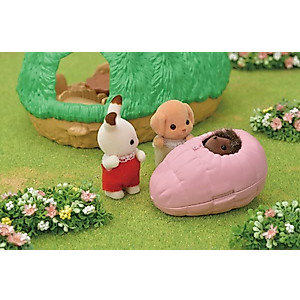 Calico Critters Baby Hedgehog Hideout Playset; Collectible Dollhouse Toy with Figure & Environment Included
