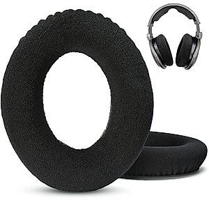 AHG Replacement HD 650 / HD 600 Ear Pads Headphone Cushions Compatible with Sennheiser HD650 HD660S HD660S2 HD600 Massdrop X HD6XX HD58X Jubilee HD580 HD565 Jubilee. Premium Velour/High-Density Foam