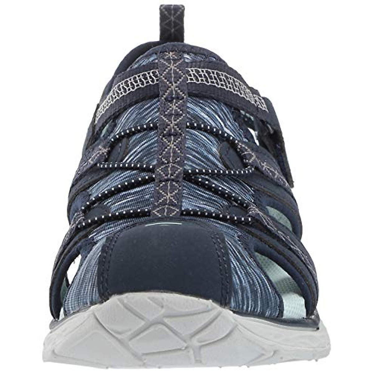 Dr. Scholl's Shoes Women's Andrews Fisherman Sandal, Navy Nubuck/Fabric, 7 M US