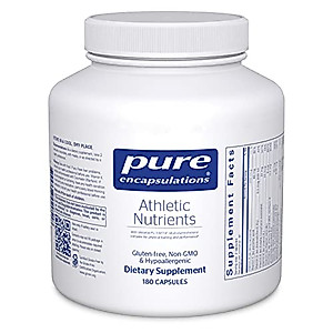Pure Encapsulations Athletic Nutrients | Multivitamin/Mineral Complex for Exercise and Training* | 180 Capsules