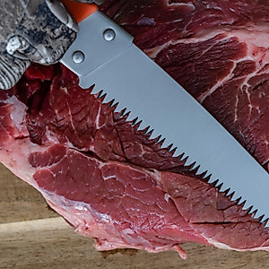 Maxam Field Dressing Kit, for Hunters and Fishermen, Portable Game Processing Kit in a Durable Case, 7-Piece