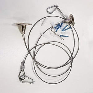 BannerBuzz Hanging Sneeze Guard Clear Acrylic Barrier 5mm Thickness, Easy to Install - Cough Guard Plastic Shield Screen for Retail Stores, Cashier, Receptionist (40" x 32")