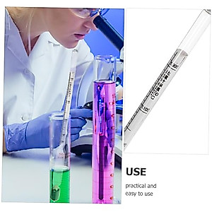 ULTECHNOVO Hydrometer Liquid Tester for Liquid Measuring Tools Mud Making Supplies Liquidometer Liquid Meter Liquid Measuring Device Petroleum Meter Petroleum Making Tool Measure Tool Glass