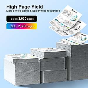 TN227 TN223 TN-227BK/C/M/Y High Yield Compatible Toner Cartridge Replacement for Brother TN227 TN223 TN 227 Compatible with MFC-L3770CDW MFC-L3750CDW MFC-L3710CDW HL-L3270CDW Printer, 5 Pack