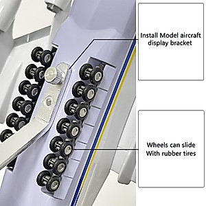 Mahfisj 1:200 Scale AN225 Model Airplane，Openable Cabin, 17-inch Length, Resin Aircraft Model Toy for Gifts and Collections (an225-1)