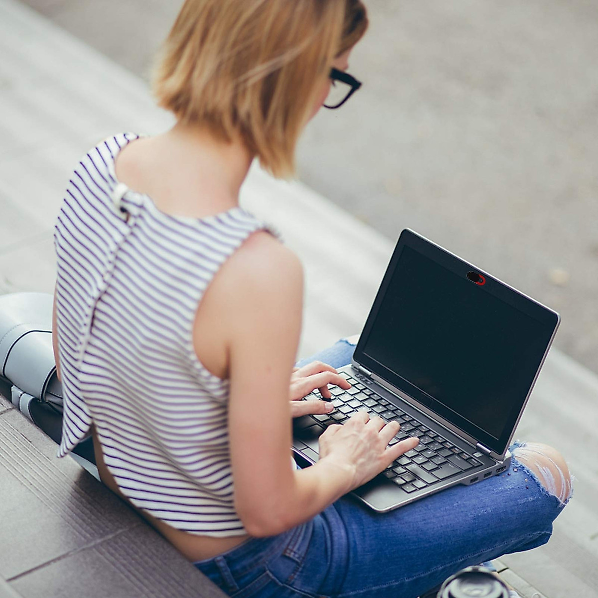 SOLUSTRE 5PCS lens mask Webcam Cover Slide for Tablet Laptop Camera Cover Slide laptop camera covers computers laptops cell phone cover plate environmental protection material plastic