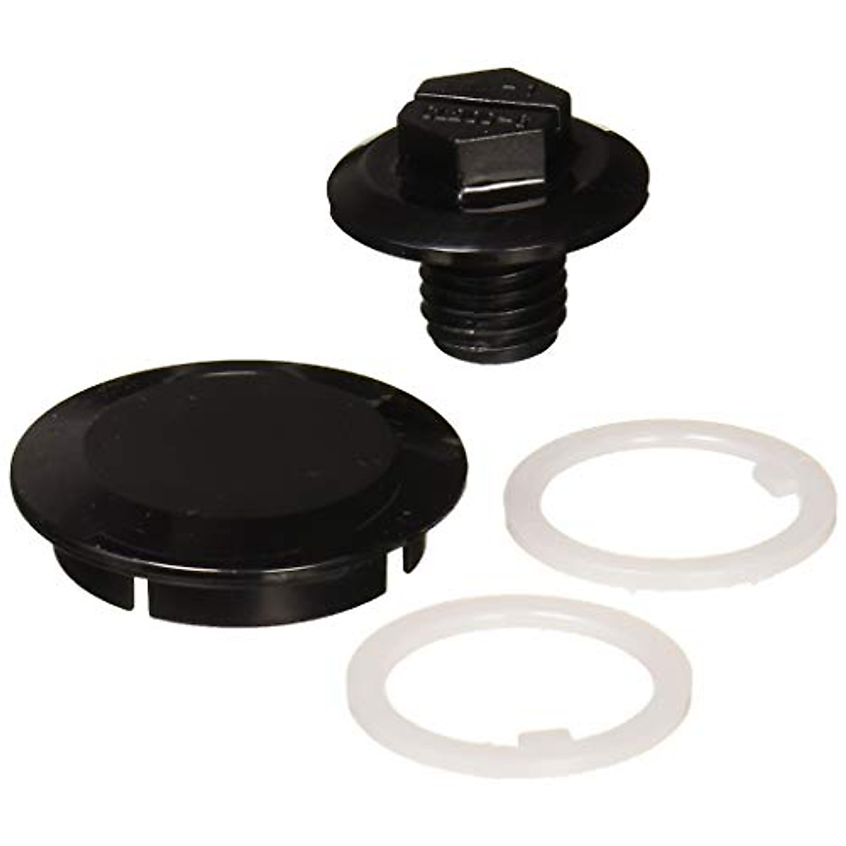 Hayward CLX200EGA Cover Retaining Screw with Slip Washers and Center Cap Replacement for Hayward Chlorine Chemical Feeder