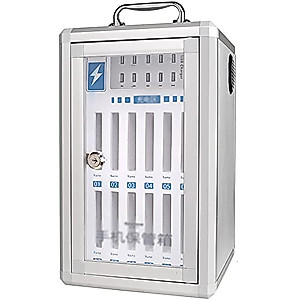 USB Rechargeable 12,24 Slot Mobile Phone Storage Cabinet Wall-Mounted Lockable Mobile Phone Storage Box Suitable for Schools, Factories, Conference Rooms (Size : 12)