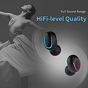 Wireless Earbuds Bluetooth 5.1 True Wireless Earbuds with Microphone, Noise Cancelling Wireless Ear Buds，Smallest Earbuds for Android,iOS,Ear pods Wireless Earbuds，audifonos Bluetooth inalambricos