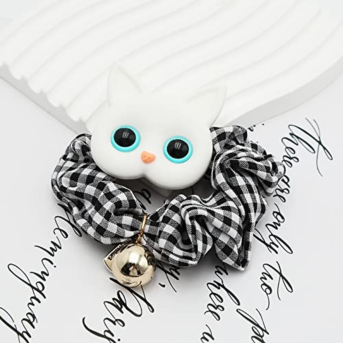 Cualque Cat Headband for Women Mom, Cute Lovely Animal Headpiece Hair Band Head Wrap Hairband for Women, Men, Shower Spa Yoga Beauty Skincare