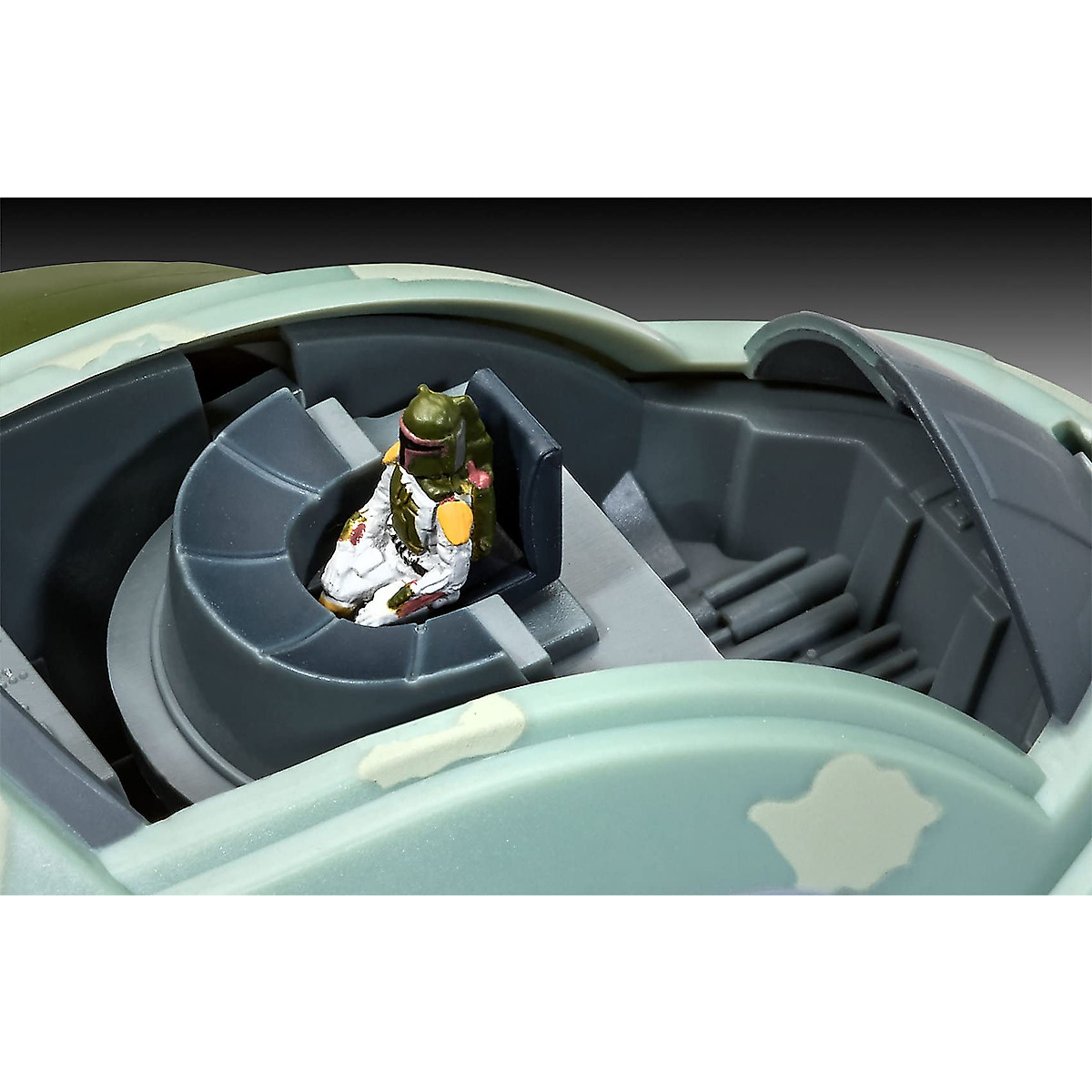 Revell RV05678 Slave I 40th Anniversary The Star Wars Plastic Model kit, Unvarnished