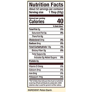 Bob's Red Mill Potato Starch, Resealable Stand up Bag, 22 ounce (Pack of 4)