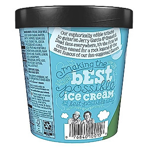 Ben & Jerry's Cherry Garcia Ice Cream Pint Non-GMO 16 oz