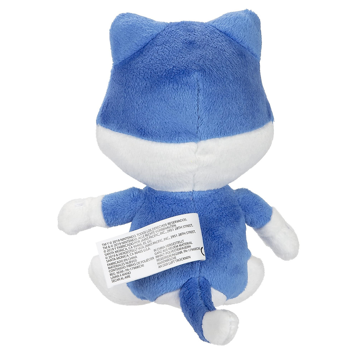 World of Nintendo 88795 Cat Toad Mario Bros U Plush