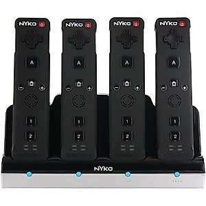 Nyko Charge Station Quad for Wii (Black)