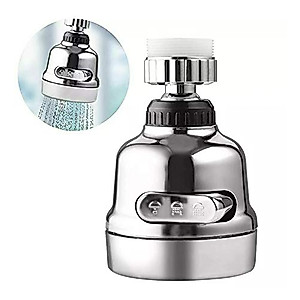 360 Degree Rotating Faucet Movable Kitchen Tap Head Water Saving Nozzle Sprayer