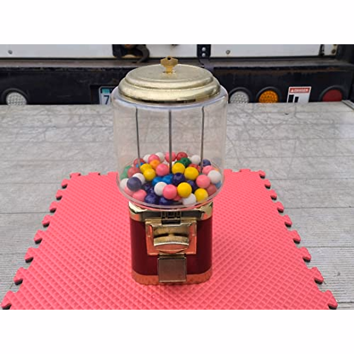 Northwestern, Eagle, Oak, A&A, KOMET Gumball Machine #17001 (2) Locks & Keys 1/4" Threaded to Locking Rod