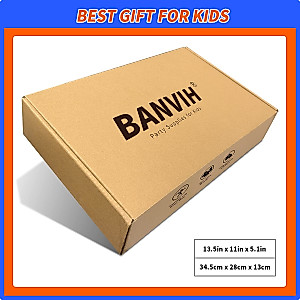 Banvih 10 Small Gun Set for Nerf Party Supplies and Favors, Suitable for Boys' Birthday Bulk Nerf War Party Pack Bundle - Equipped: 10 Mini Pistol Blasters, Goggles, Masks, Wristbands, 200 Foam Darts